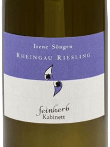2021 Irene Söngen Riesling Kabinett Feinherb Vivino United States