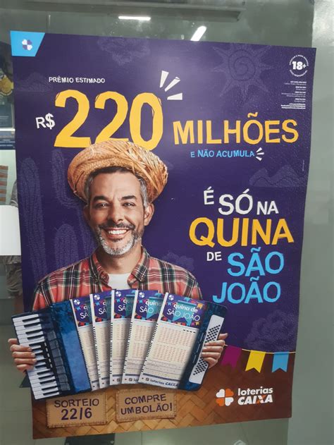 Quina de São João vai pagar R 220 milhões veja como apostar