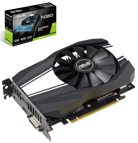 Asus GeForce GTX 1660 Ti Phoenix OC Edition PH GTX1660TI O6G 6GB GDDR6