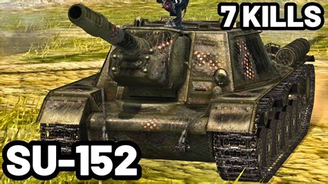 SU 152 4 5K DAMAGE 7 KILLS WOT Blitz Pro Replays YouTube