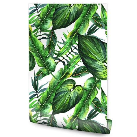 Tapeta Do Salonu LIŚCIE Tropikalne Natura Rośliny MF 4767 VER 53