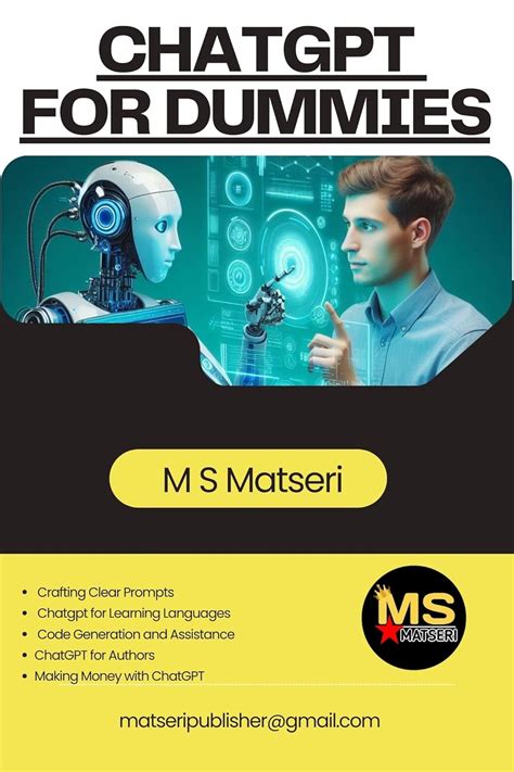 Chatgpt For Dummies ChatGPT Guides An Artificial Intelligence Tutorial