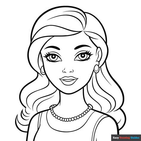 Free Barbie Coloring Pages 13 Printable Sheets