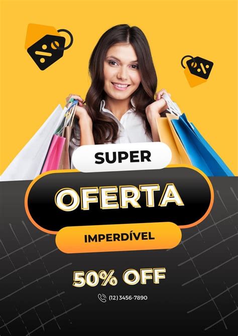 Modelos gratuitos e personalizáveis de oferta Canva