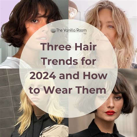 Three Hair Trends For 2024 The Vanilla Room