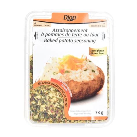 Assaisonnement à Pommes de Terre au Four Dion Herbes Épices