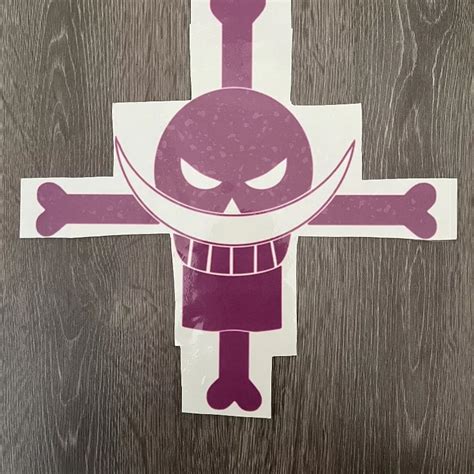 Portgas D Ace Accessories Props Back And Arms Tattoo Sticker For Men