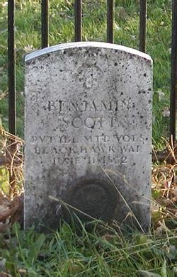 Benjamin Scott Desconhecido 1832 Memorial Find A Grave
