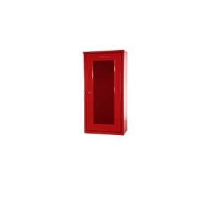 GABINETE PARA EXTINTOR MOD 1 CON PUERTA Y CHAPA TIPO SOBREPONER PARA
