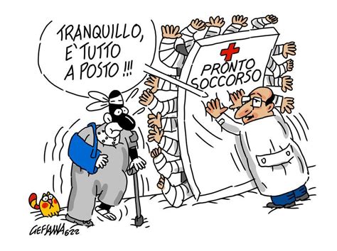 La Vignetta Di Gef I Pronto Soccorso Sardi Al Collasso La Nuova Sardegna