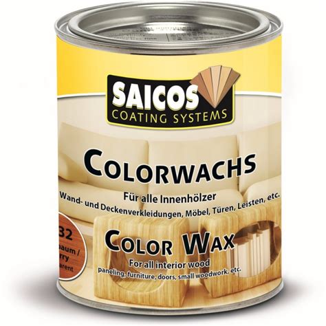 Wosk Kolorowy Saicos Wosk Do Drewna Wi Nia Wysokiej Jako Ci Farba Na