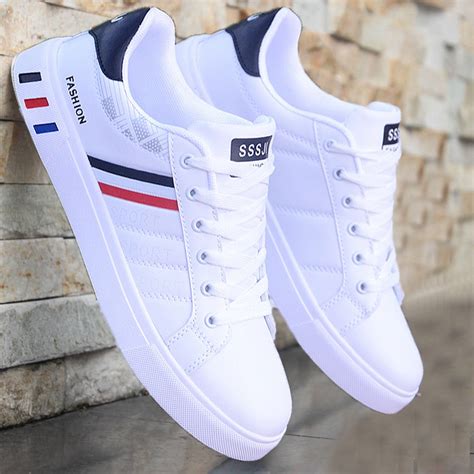 Mua Giày thể thao nam trắng Giày Sneaker nam cao cấp Hot Trend 2022