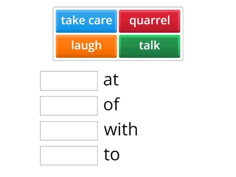 Phrasal Verbs Match Up