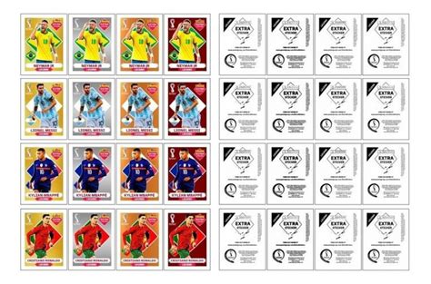 Figurinhas Digitais Legends Frente E Verso Copa Mundo 2022 Ilustrei