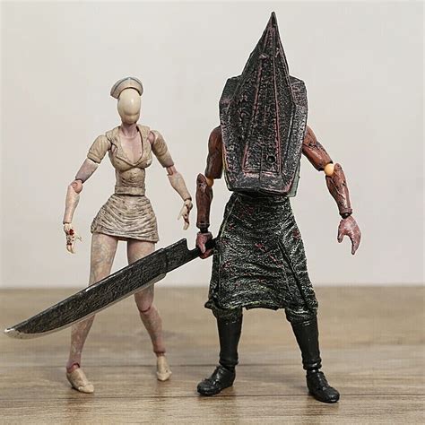 Figma Silent Hill 2 Bubble Head Nurse Pyramid Head Action Figure Movie