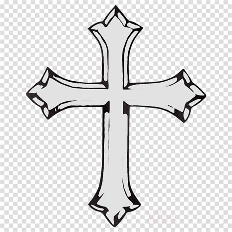 Cross Sketch Clip Art Library