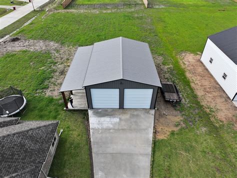 30x40 Tubular Metal Building In Royse City Texas 75189 WolfSteel