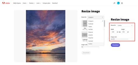 Redimensionar Imagens No Photoshop Adobe Express E Photo Resizer