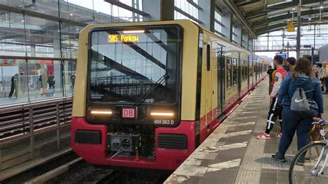 S Bahn Berlin Mitfahrt In Der Br Auf Der S Von Ostkreuz Bis Pankow