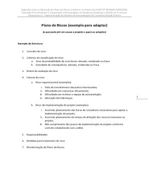 Preenchível Disponível Manual do Programa de Gesto de Riscos sefaz ba