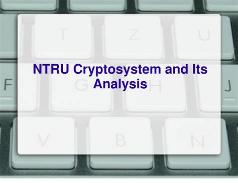 pdf ntru cryptosystem and its analysis carleton university dokumen tips