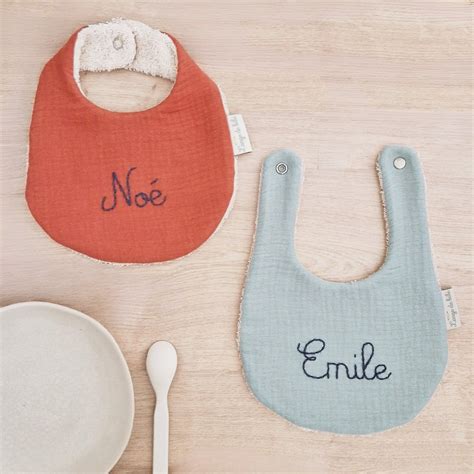 Bavoir Personnalisé Lange De Bébé