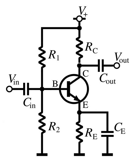 Simple Amplifier Circuit Diagram Using Transistor