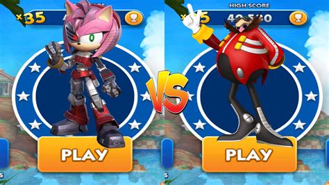 Sonic Dash New Character Rusty Rose Unlocked Vs Eggman Boss All 67