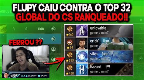 FLUPY E JOTAV CAÍRAM CONTRA O SQUAD DO TOP 32 GLOBAL DO CS RANQUEADO