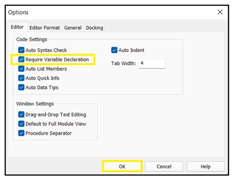 How To Use VBA Option Explicit Data Variable Control Free Online