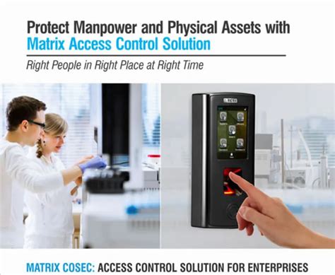 Matrix Biometric And Access Control System At Best Price In Surat Id