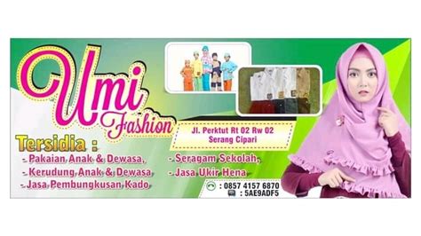 Detail Contoh Desain Spanduk Butik Koleksi Nomer 18