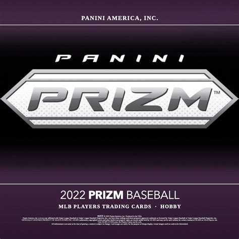 2022 Panini Prizm Baseball Checklist Set Info Boxes Reviews