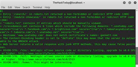 ksec ark pentesting and redteam knowledge base nikto web server scanner