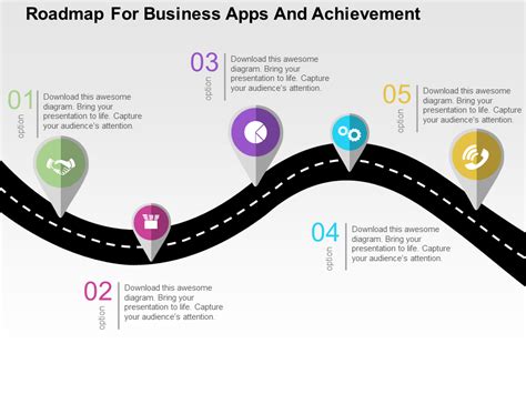 Powerpoint Tutorial Create A Roadmap Template Using Rectangular Shape