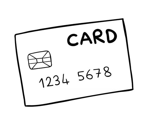 ilustración vectorial de dibujos animados de tarjeta de crédito 2779869