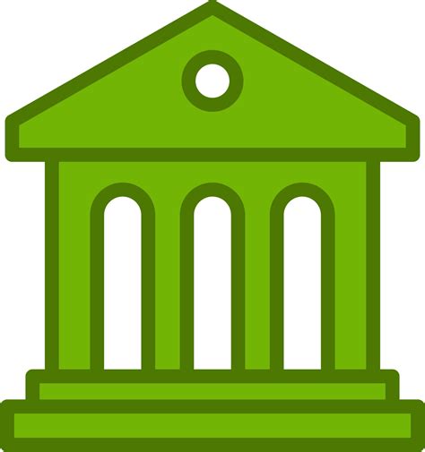 Library Building Vector Icon 20365168 Vector Art At Vecteezy