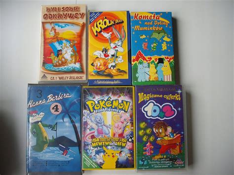 Zestaw 29x Bajki I Filmy Dla Dzieci Animowane VHS 7528848461