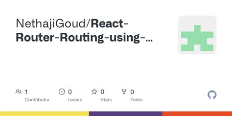 Github Nethajigoudreact Router Routing Using React Router Part1 Class React Js