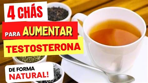 4 CHÁS para AUMENTAR A TESTOSTERONA Naturalmente YouTube