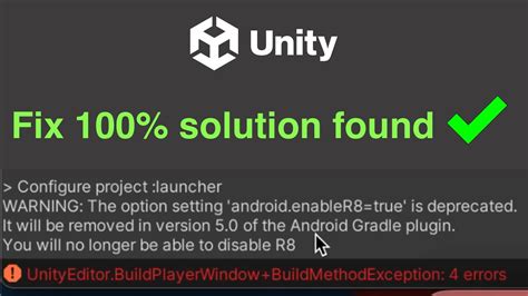 WARNING The Option Setting Android EnableR8 False Is Deprecated