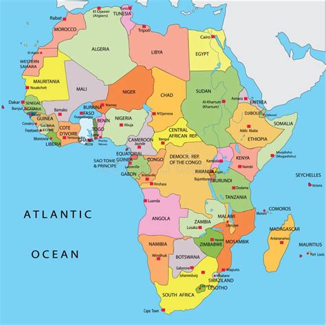 Mapa Fisico De Africa Con Sus Paises Y Capitales Outlet Fast Lisa