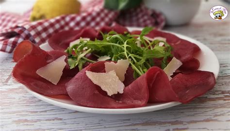 Carpaccio Di Bresaola Con Rucola E Parmigiano La Cucina Di Marge