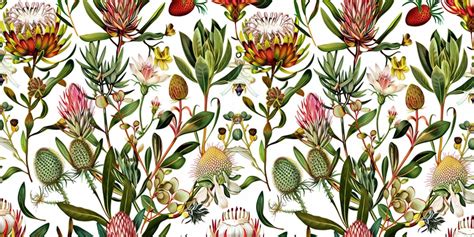 Mural Fynbos In Detail Wallpaper Online