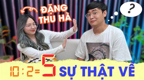 Chỉ có 5 SỰ THẬT VỀ ĐẶNG THU HÀ SÚC VẬT BIỂN HÀ MÃ TẤU YouTube