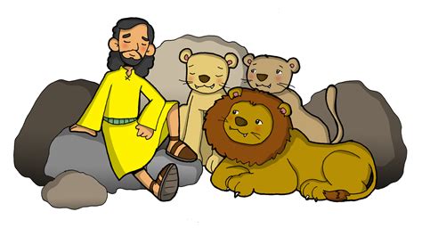 Dibujos Para Catequesis PROFETA DANIEL EN EL FOSO DE LOS LEONES