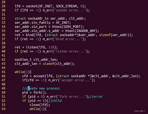 linux使用socket实现多进程和多线程服务端通信及测试 linux c socket 多进程 csdn博客