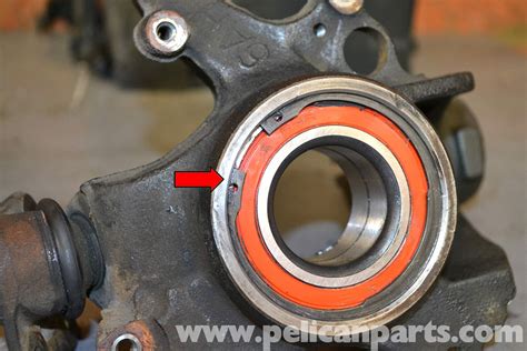 Volkswagen Golf GTI Mk IV Front Wheel Bearing Replacement 1999 2005