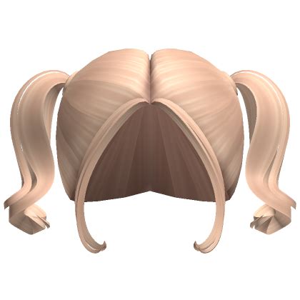 High Curly Summer Preppy Pigtails In Blonde Roblox