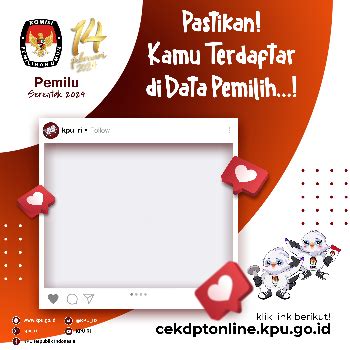 15 Twibbon Cek DPT Online Untuk Pemilu 2024 Pastikan Anda Terdaftar Di